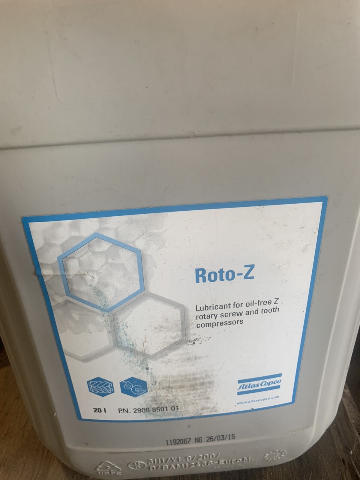 Atlas+Copco+2908850101+Roto+Z+Oil+Replacement for sale online | eBay