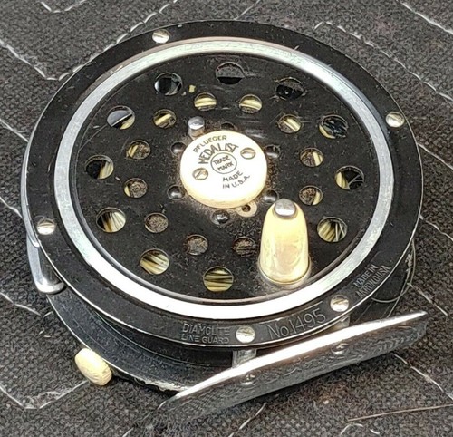 Vintage PFLUEGER 'Medalist' No. 1495 Fly Reel Made in Akron, Ohio | eBay