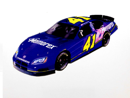 Photo Nascar 41 Bryan Clauson 2007 Memorex Busch 8 1/2 by 8 Inches ...