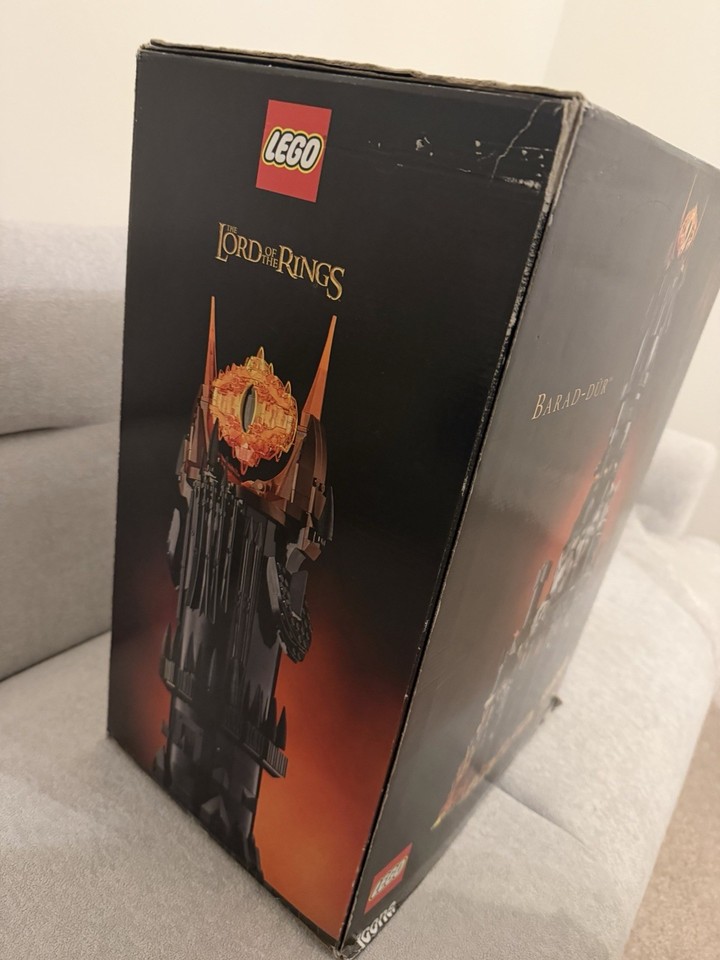 LEGO Barad-Dur Lord of the Rings Building Set 10333 - New & Factory ...