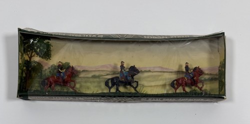 Vintage SAE Lead Toy Soldier Set Of 3 US Calvary 1880 In Original Box ...