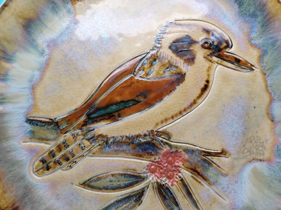 Vintage Studio Pottery Dish Plate 18.5cm Diameter "JD" Mark | eBay UK