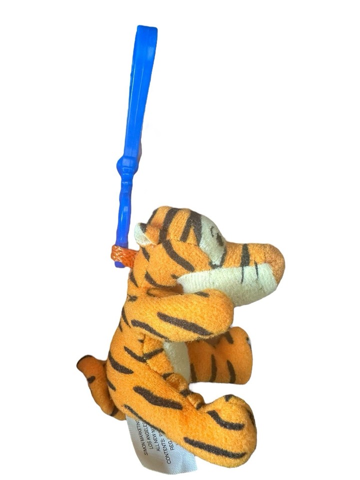Disney Tigger Plush Keychain The Tigger Movie McDonald’s 2000 Clip-On ...