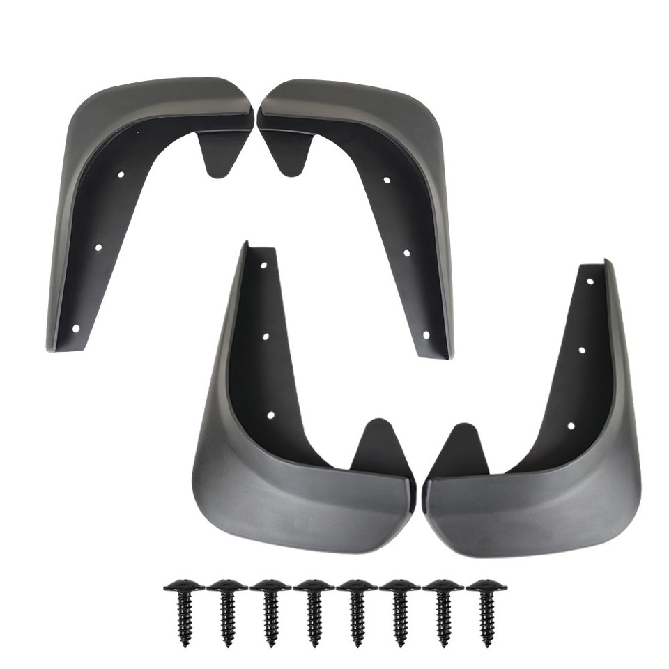 EVA Plastic Wearing Mud Flaps Splash Guards Fit For Car Front & Rear ...