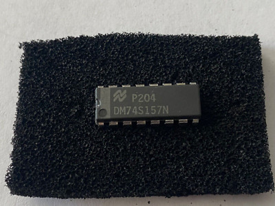 National DM74S157N quad 2-to-1 line data selector multiplexer ...