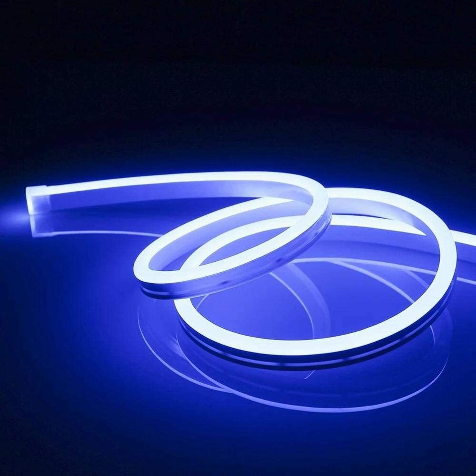 1M 2M 3M 5M 12V Flexible Sign Neon Lights Silicone Tube LED Strip ...