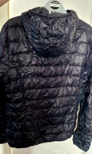 Armani EA7 Puffer Jacket with Full Zip MedIum RRP £199 | eBay UK