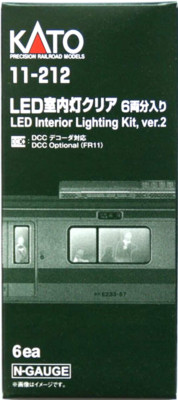 Kato N Scale ~ New 2026 Bright LED Passenger Car Lighting Kit V2 ~ 6pcs ...