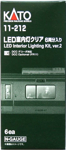 Kato N Scale ~ New 2025 Bright LED Passenger Car Lighting Kit V2 ~ 6pcs ...