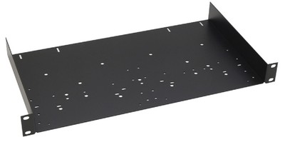 1 HE 19" Rackablage 25 cm tief, Rack Shelf Boden Trägereinschub ...