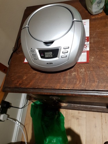 Alba Portable CD Player & FM Radio - Silver for sale online | eBay UK
