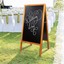 Large Outdoor Double Side Sidewalk Wooden A Frame Chalkboard Magnetic ...