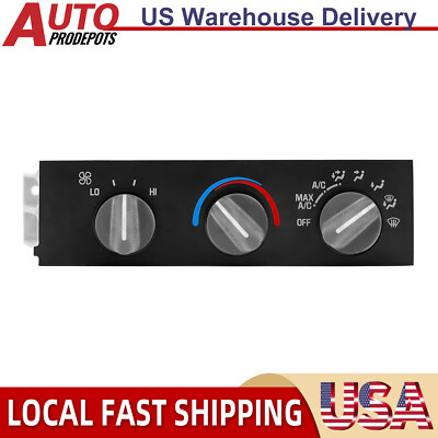 NEW A/C Heater Climate Control Panel 599-217 For Chevrolet GMC Express ...