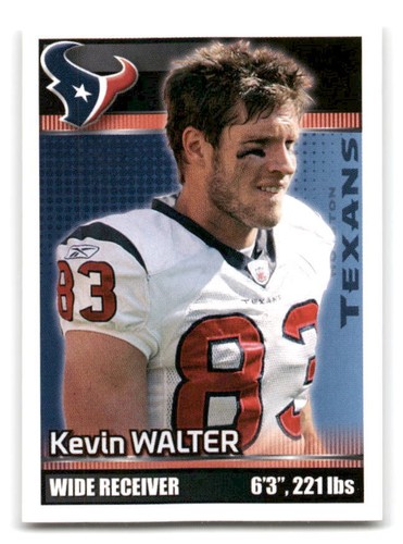 Kevin Walter 2012 Panini Stickers #124 Houston Texans FOOTBALL | eBay