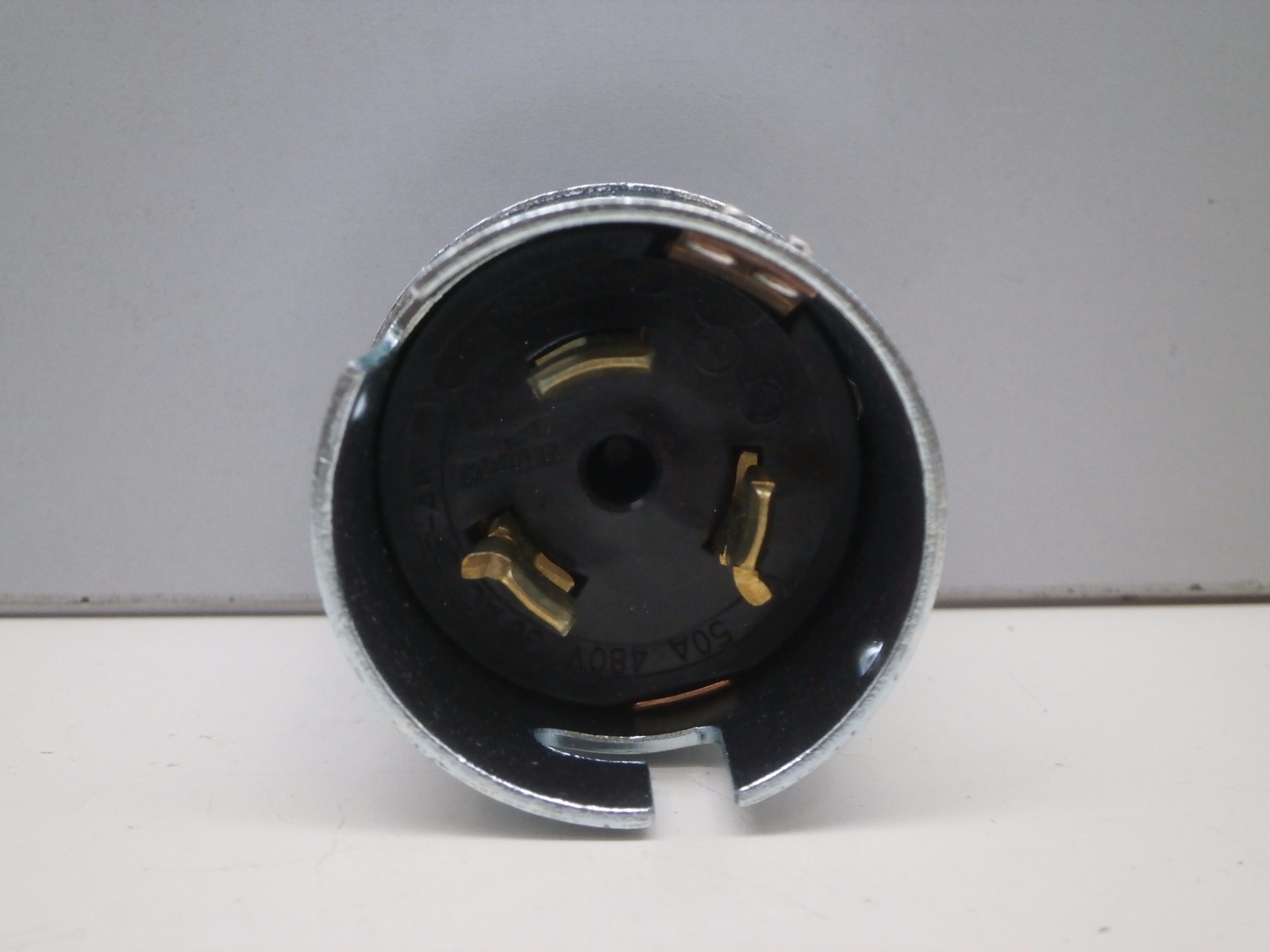 Cooper CS8165 California Style Armored Twist Lock Locking Plug 50A 480V ...