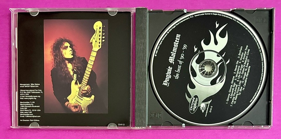 Yngwie Malmsteen - Best of Yngwie Malmsteen: 1990-1999 (CD, 1999 ...