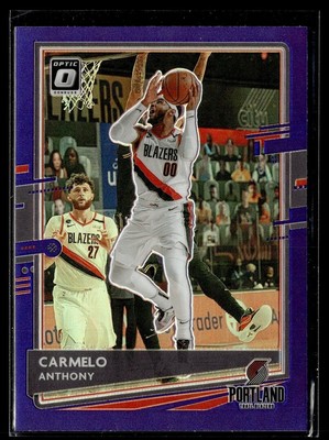 2020-21 OPTIC PURPLE 25 Carmelo Anthony - Portland Trail Blazers | eBay