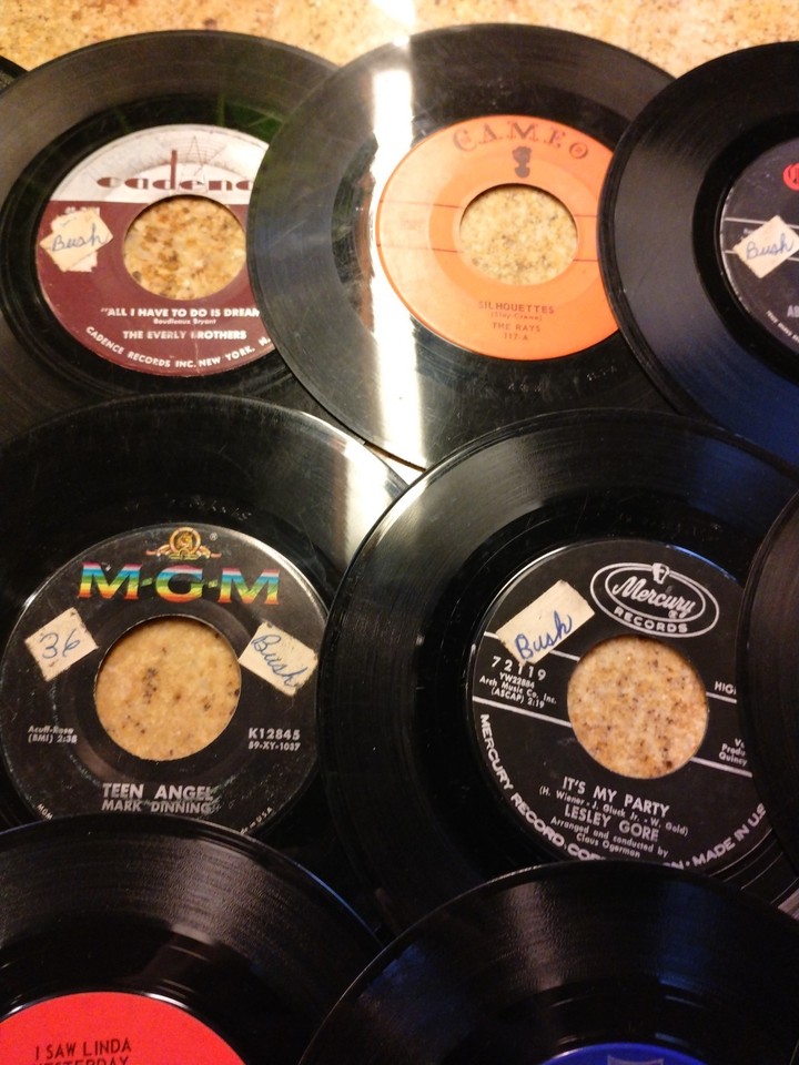 Vinyl 45s Lot Of 20 1950s 1960s Classic Rock & Pop 7” Singles | eBay