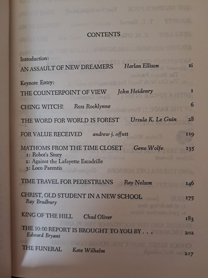 Harlan Ellison: Dreams With Sharp Teeth (pb), Again, Dangerous Visions ...