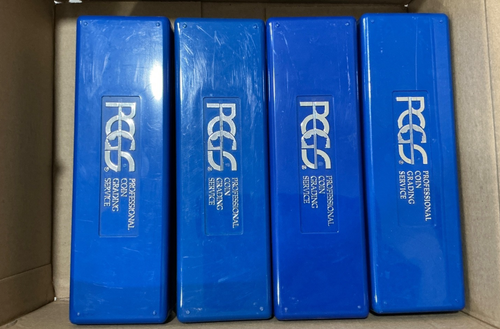 4 PCGS Plastic Coin Storage Boxes—Holds 20 slabs each-Empty boxes | eBay