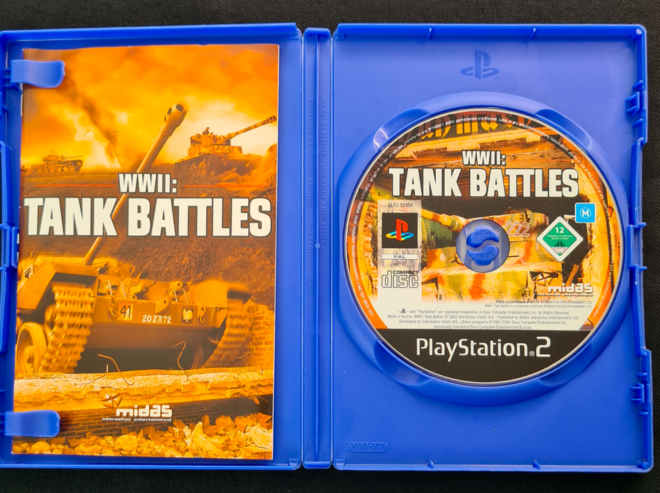 WWII: Tank Battles PAL (PS2) ~ Complete / Very Good Condition! | eBay