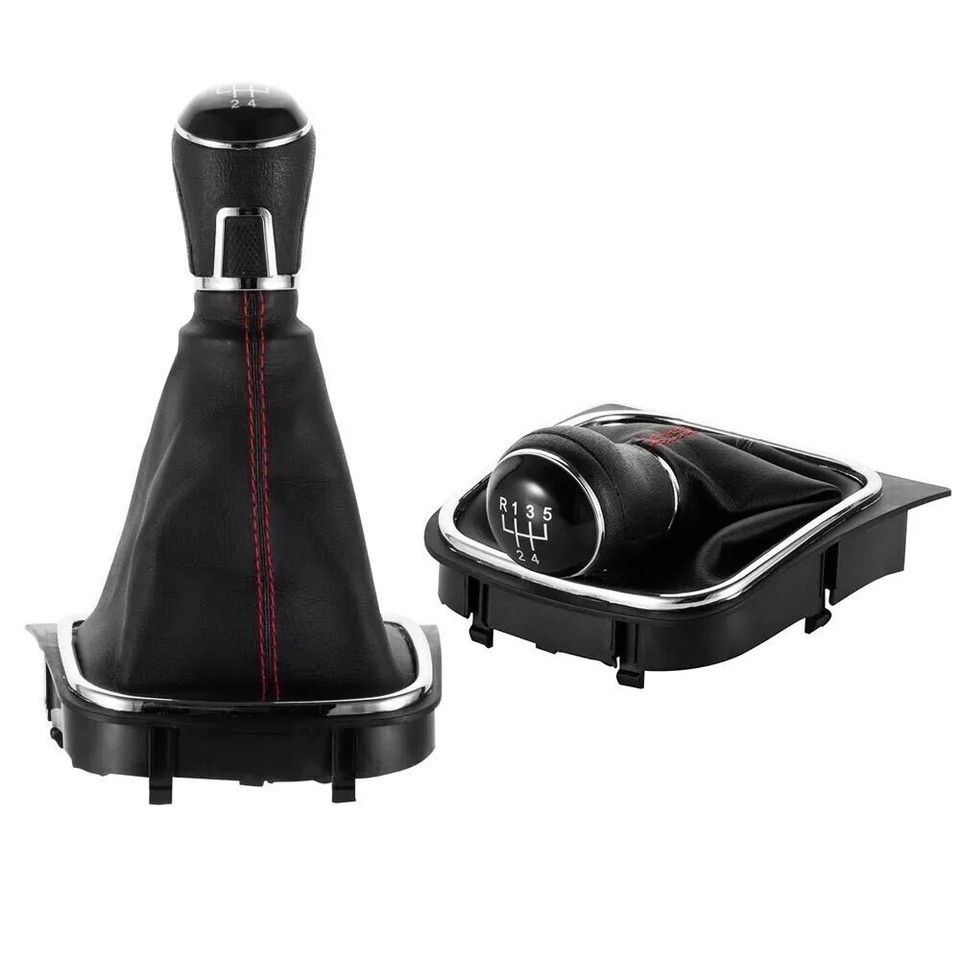 shift Knob Car Gear Shifter Knob Stick Head Lever For VW Jetta GOLF MK5 ...