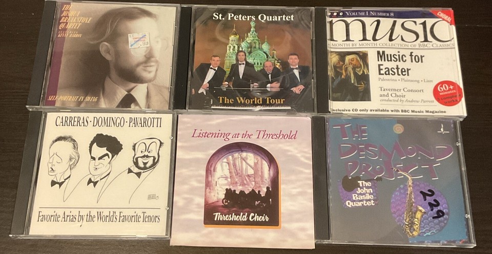 Choir Music Lot Of 15 Orchestra CDs Quartets Chants | eBay
