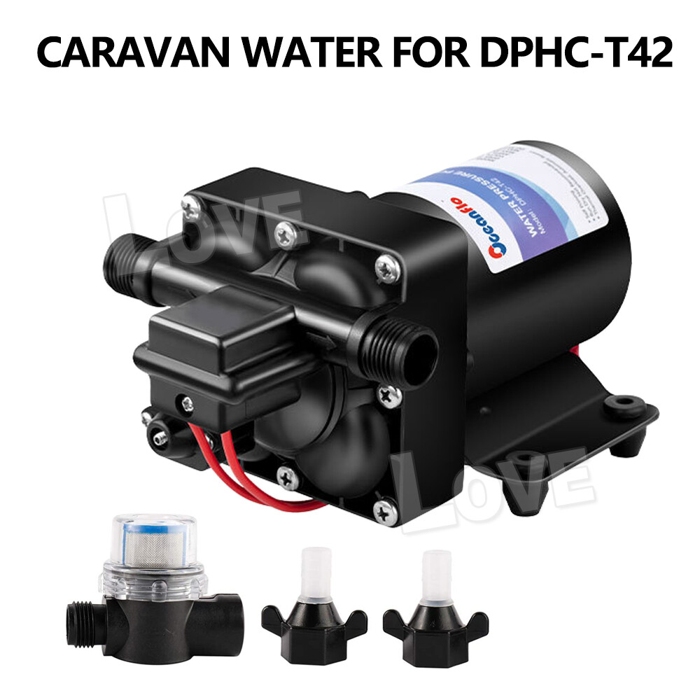 12V Caravan Water Pump High Pressure Self-priming rv Camping Boat ...
