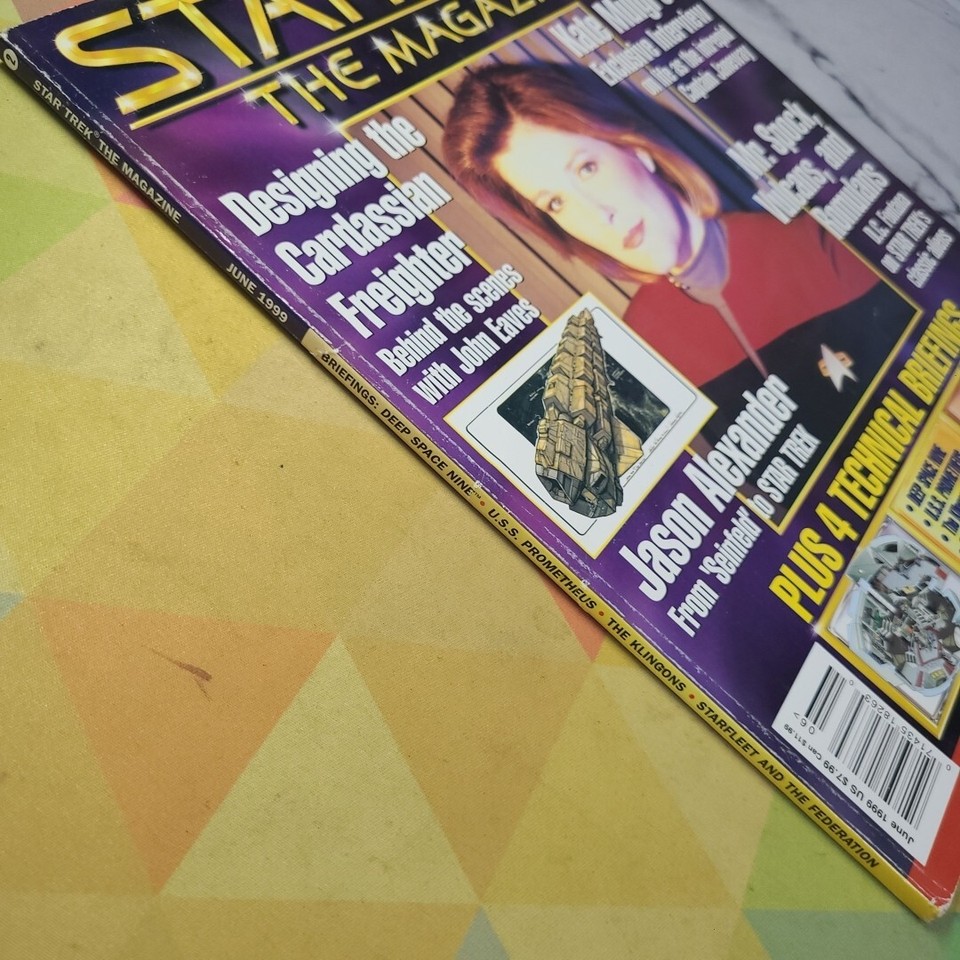 Star Trek The Magazine Number 2, Issue June 1999 Feat. Patrick Stewart ...