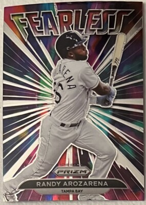 2022 Panini Prizm Fearless Randy Arozarena Tampa Bay Rays | eBay
