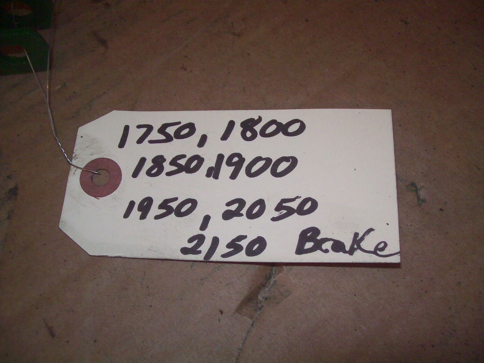 oliver 1750,1800,1850,1900,1950,2050,2150 farm tractor brake pedal ...