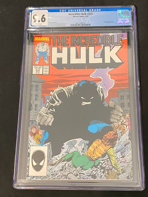 The Incredible Hulk #333 1987 CGC 9.6 Newly Graded! | eBay