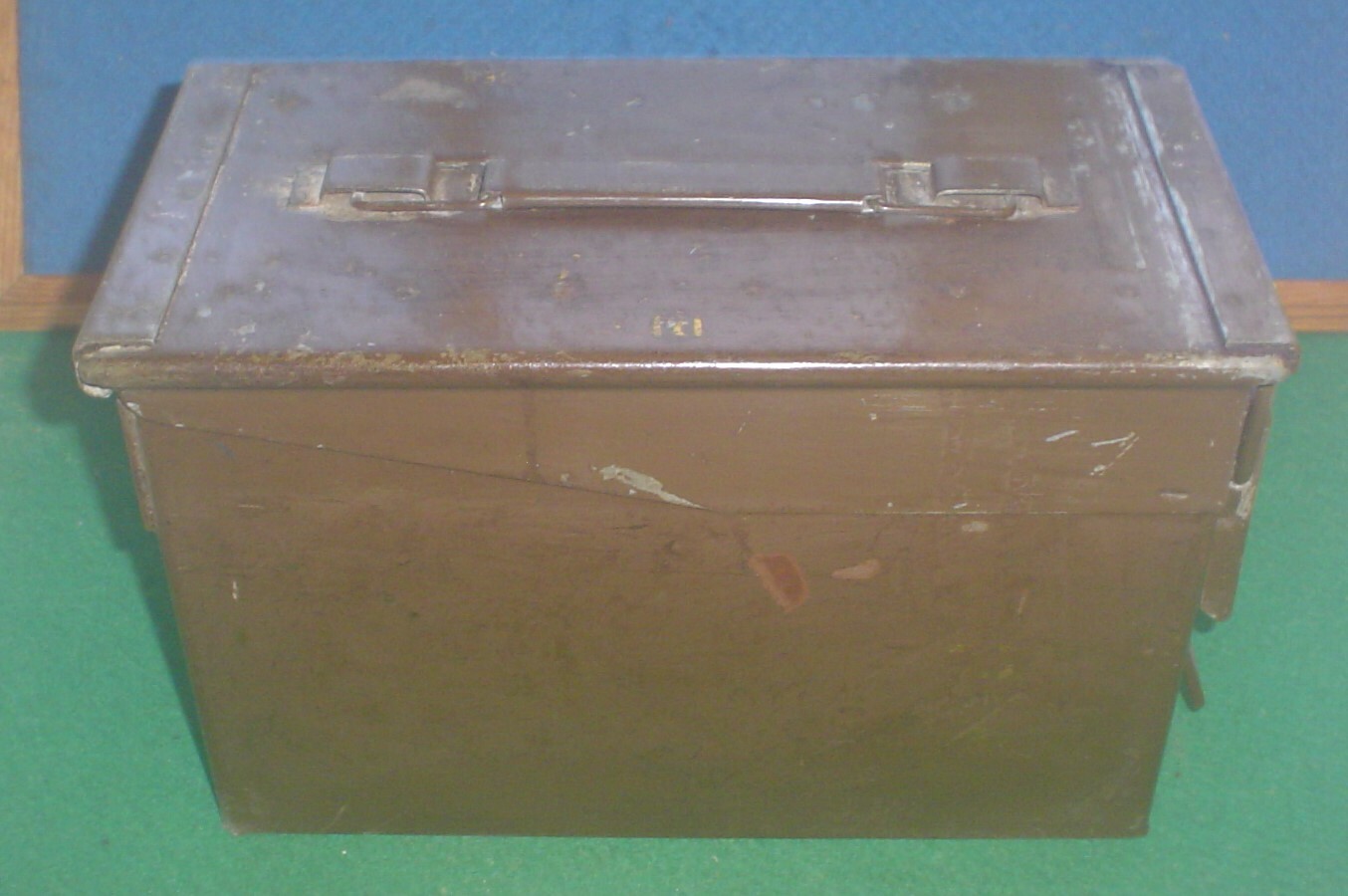 VINTAGE BRITISH ARMY 1980's H83 Mk2 37mm AMMUNITION BOX / CAN | eBay
