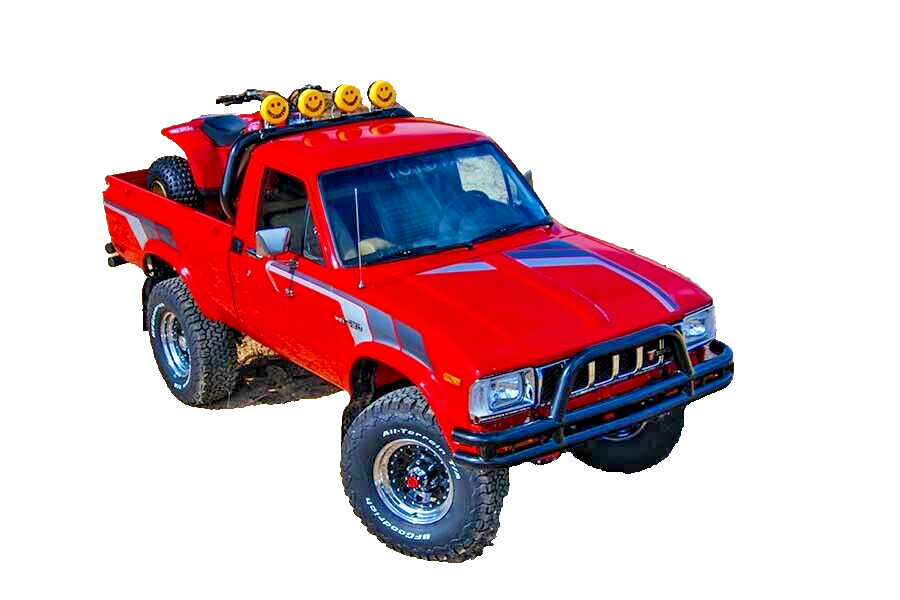 VINTAGE STYLE RETRO VINYL DECALS/ GAPHICS/ CALCAS/ Fit TOYOTA P/U 80/ ...