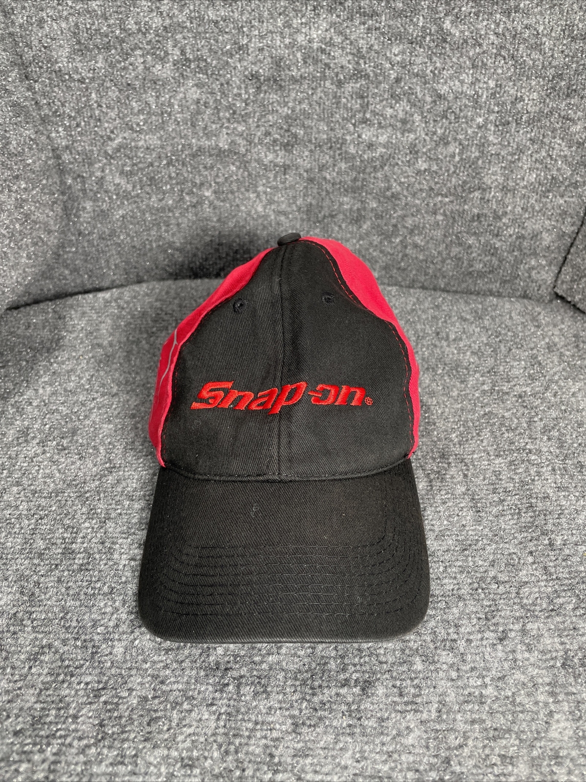 Snap On Tools Tribal Tattoo Black Red Strapback Baseb… - Gem