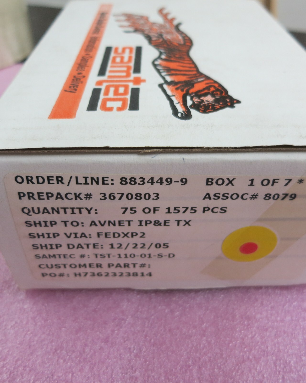 Samtec TST-110-01-S-D for sale online | eBay