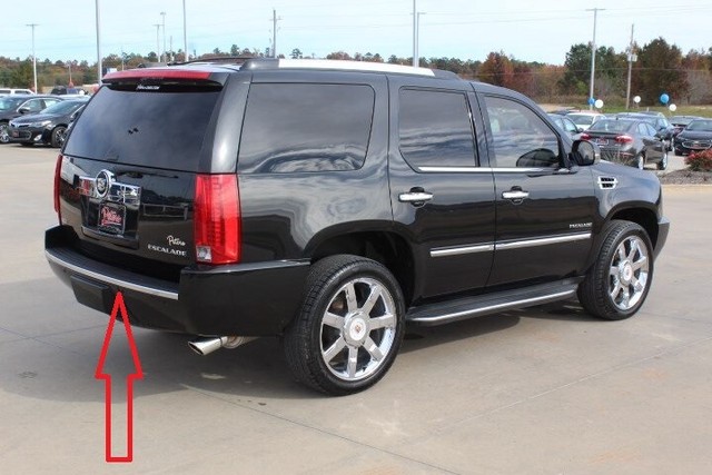 Bumper Trim Rear Chrome Yukon Suburban Chevy GMC XL 1500 GM1144105 ...