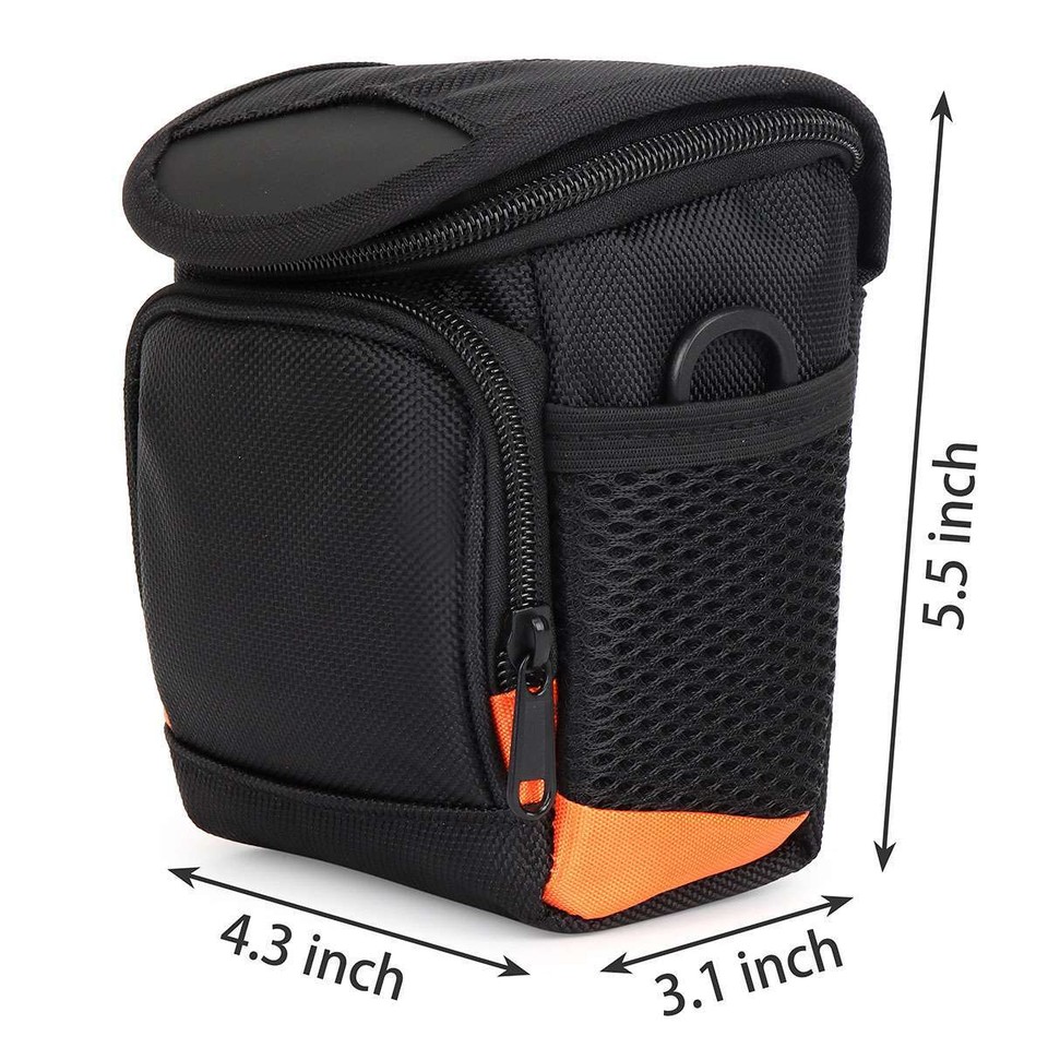 Camera Protective Bag Shoulder Pouch Zipper Case For Canon Sony Nikon ...