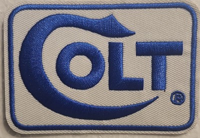 Colt embroidered Iron on patch firearms handguns pistols | eBay