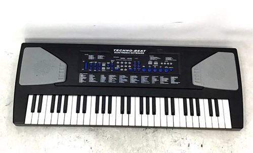Techno-Beat Black 54 Key Electronic Keyboard | eBay