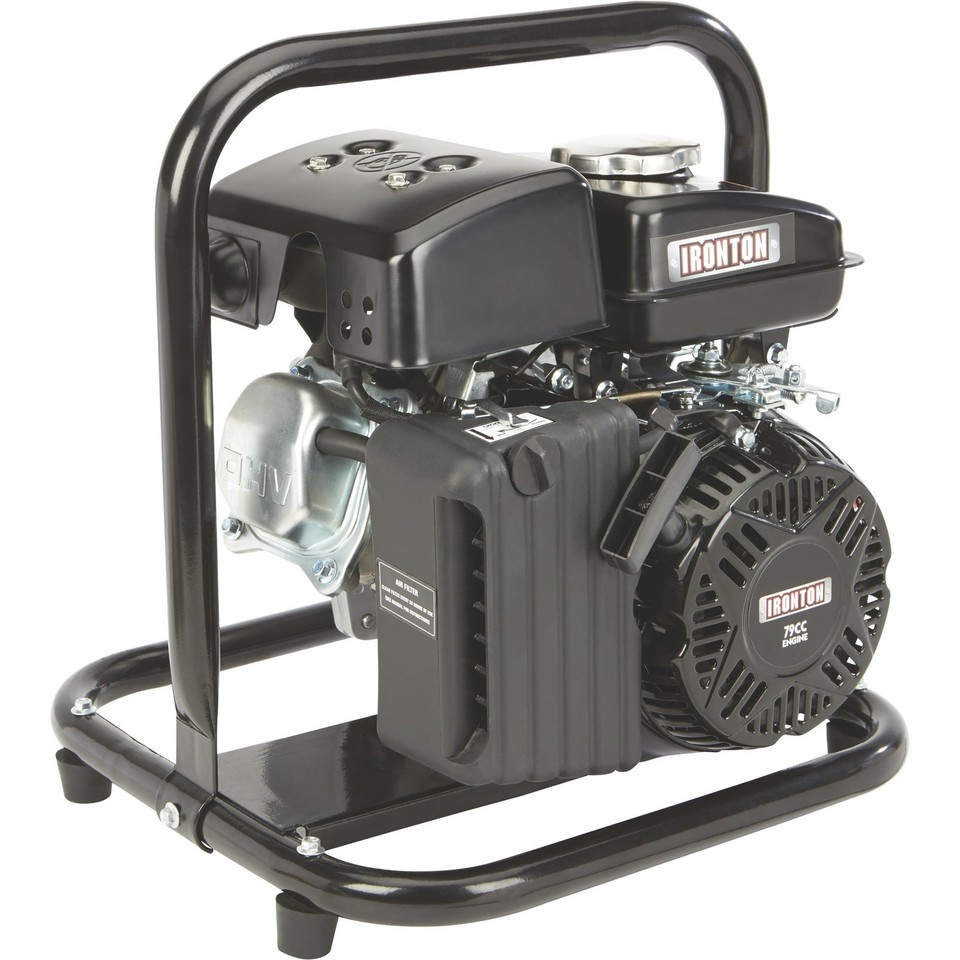 Ironton Clear Water Pump, 1,580 GPH, 1in. Ports, 79cc Engine | eBay