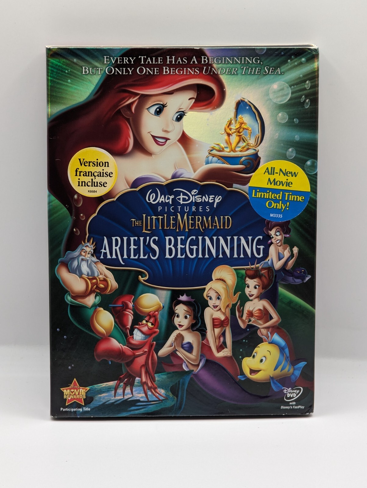 The Little Mermaid: Ariel's Beginning - DVD - Pre Owned | eBay