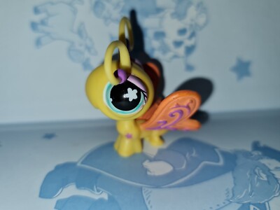 Littlest Pet Shop #497 Yellow Butterfly Orange Wings LPS | eBay.de