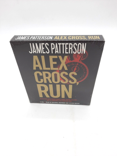 James Patterson Alex Cross, Run 5 CD Audio Book New 9781619691711| eBay