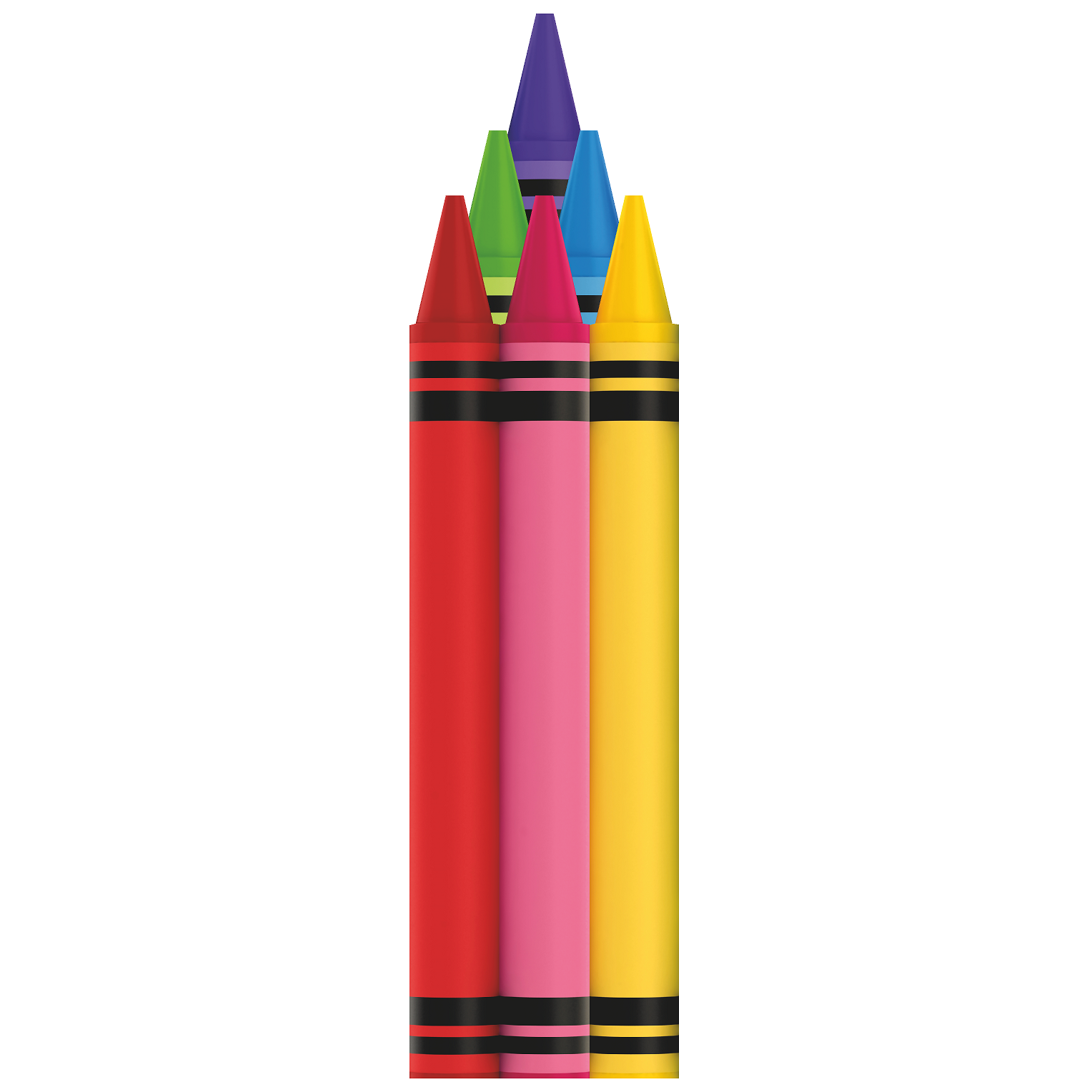 S12549 Crayons For Coloring 80in Prop Art Drawing Cardboard Cutout ...