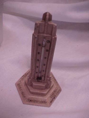 1933-1934 CHICAGO'S WORLD FAIR ** HAVOLINE** THERMOMETER | eBay