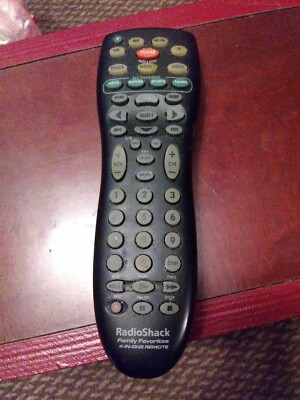 Radio Shack 15-2142 Family Favorites 4-In-One Universal Remote Control ...