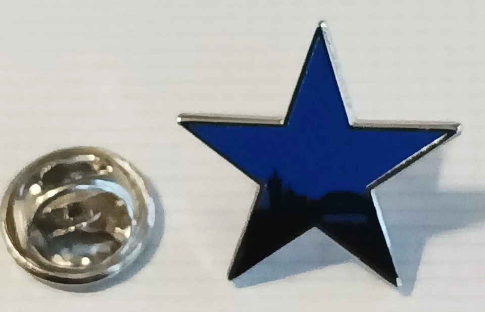 Newcastle United Newcastle Breweries Blue Star Pin Badge | eBay UK