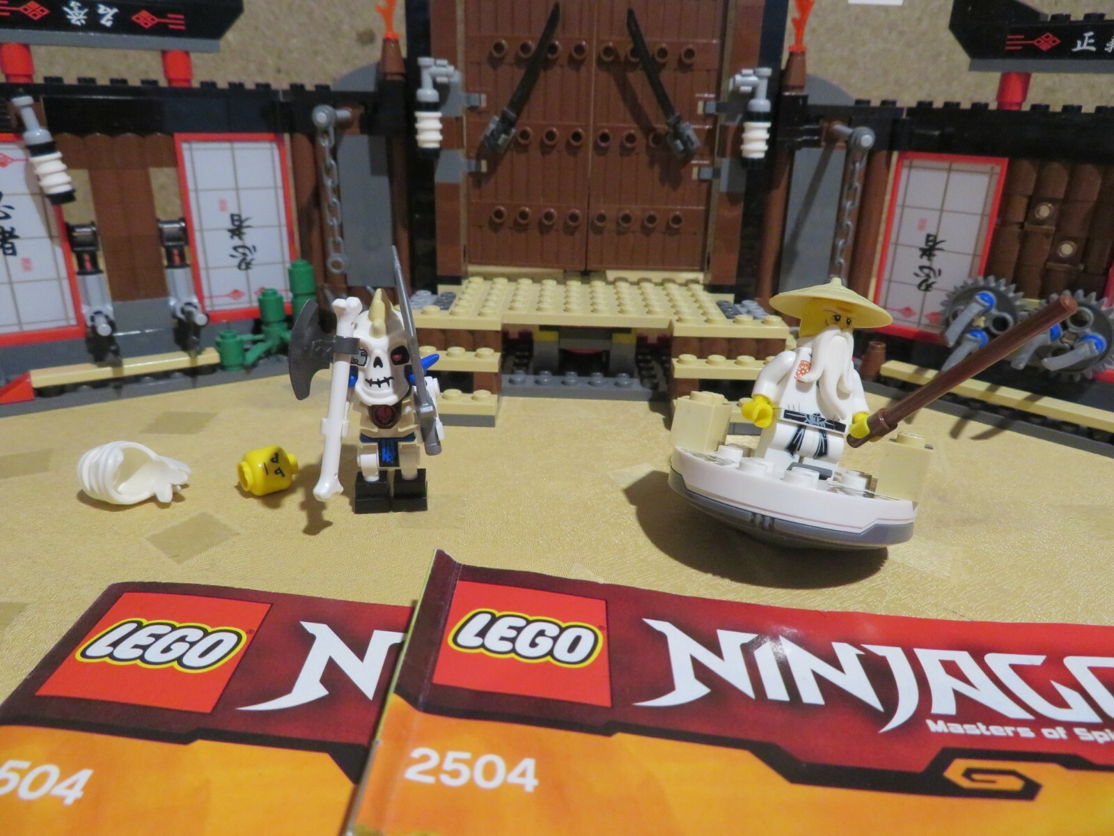 Lego® 2504 Ninjago Spinjizu Trainingszentrum, sehr gut erhalten, mit ...