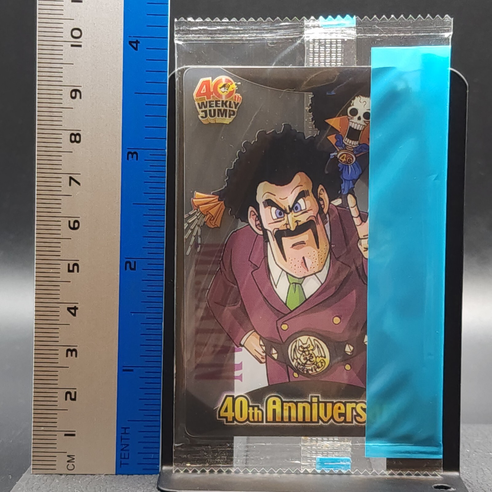 Mr. Satan Brook Dragon Ball OnePiece Wafer card TCG JUMP 40th unopened ...